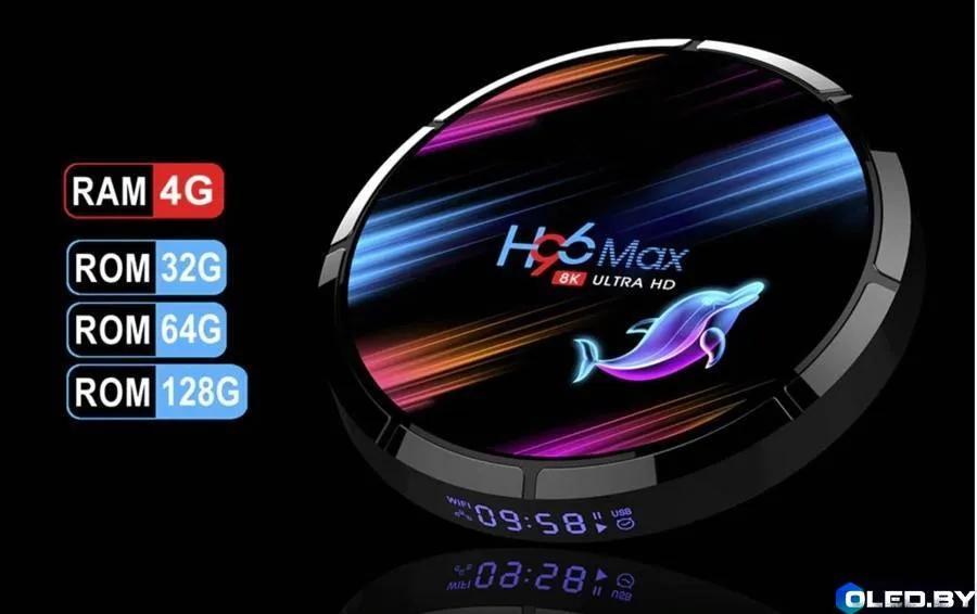 Смарт приставка H96 Max X4 4ГБ/32ГБ Android TV v.11 купить недорого в ...
